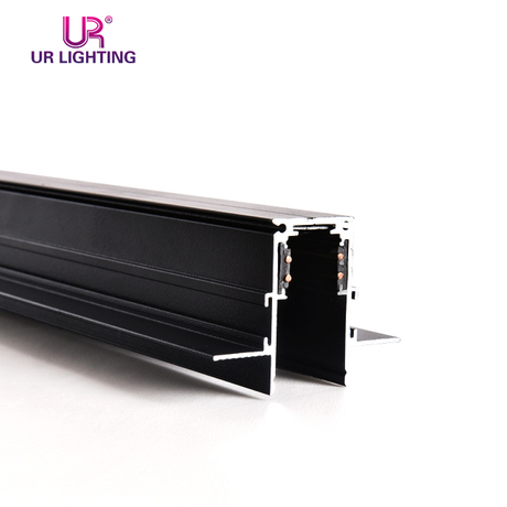 Black 2M Recessed Magnetic Track Rail 20mm - Buy Black Magnetic Track ...