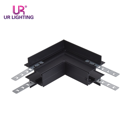 Recessed Mounted Outer Black Mangetic Track Corner - Buy Black Mangetic ...